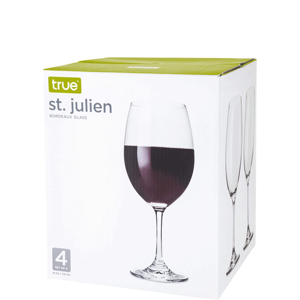 True Bordeaux Wine Glasses 4PK | Total Wine & More