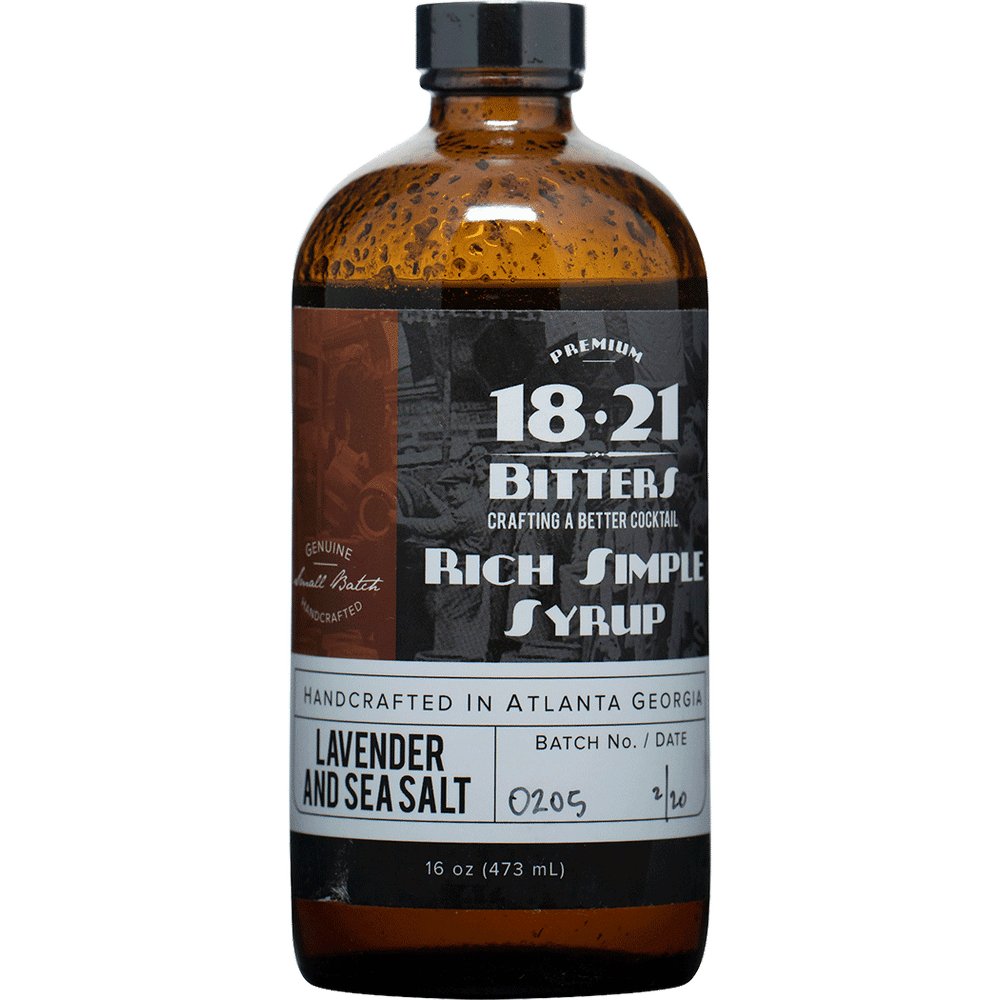 18.21 Bitters Lavender & Sea Salt Syrup | Total Wine & More