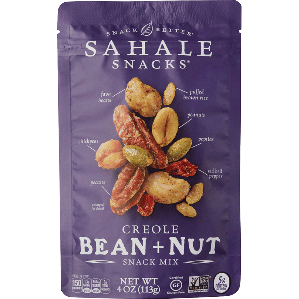 Sahale Snacks Bean + Nut Snack Mix Creole | Total Wine & More