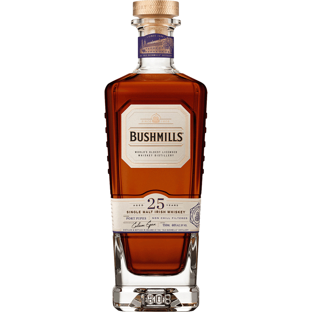 Bushmills Single Malt Irish Whiskey 25 Yr | Total Wine & More