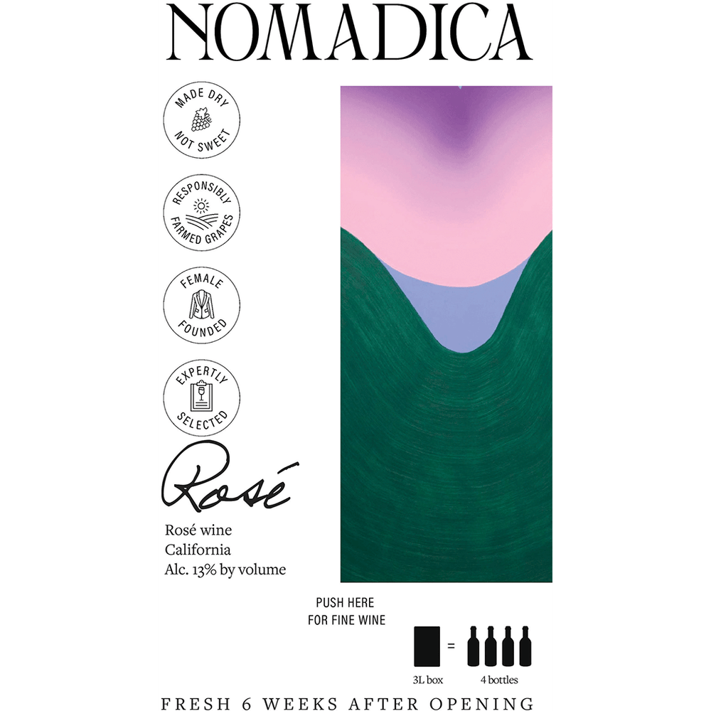 Nomadica Rose | Total Wine & More - 3L Box
