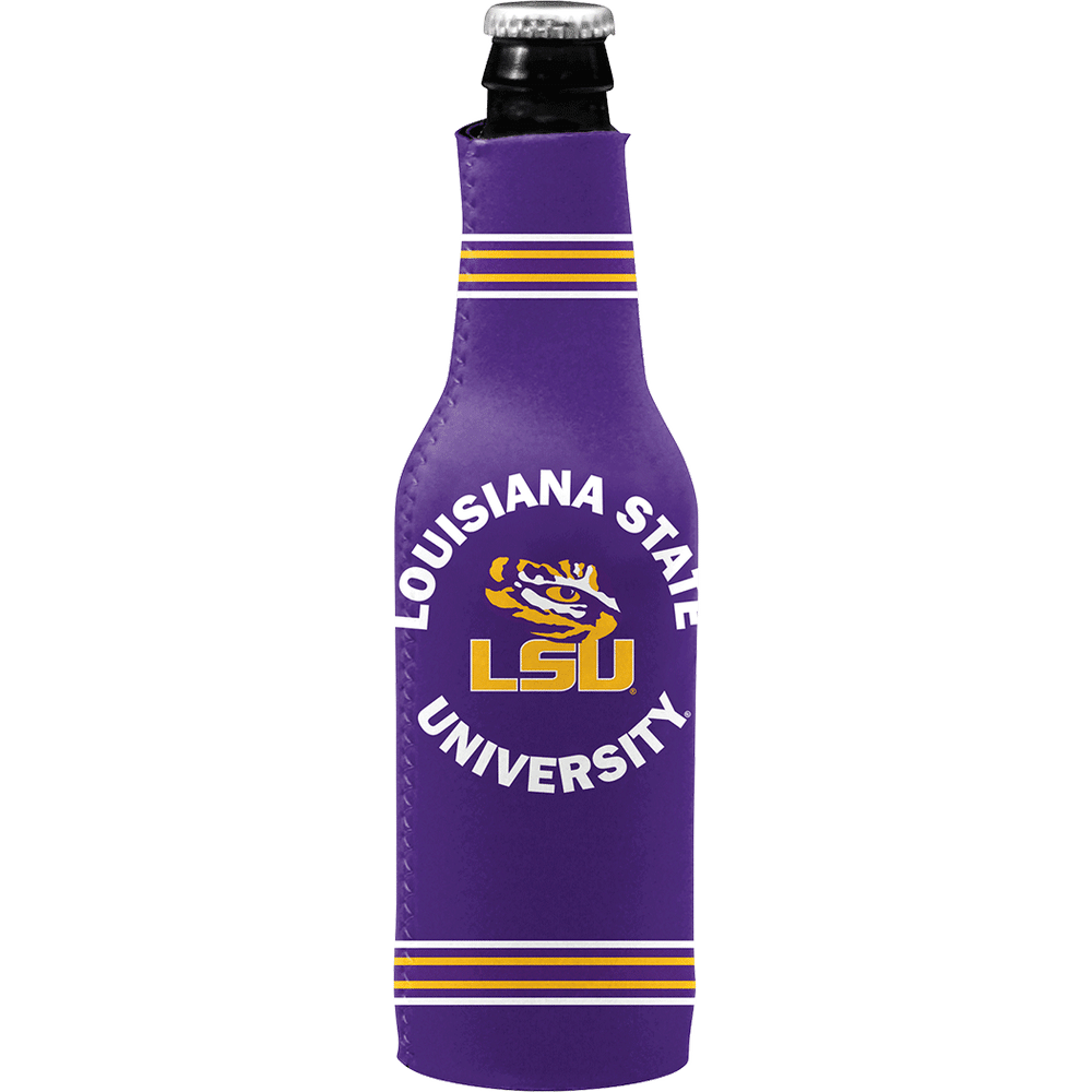 LSU Crest Logo Bottle Coozie | Total Wine & More