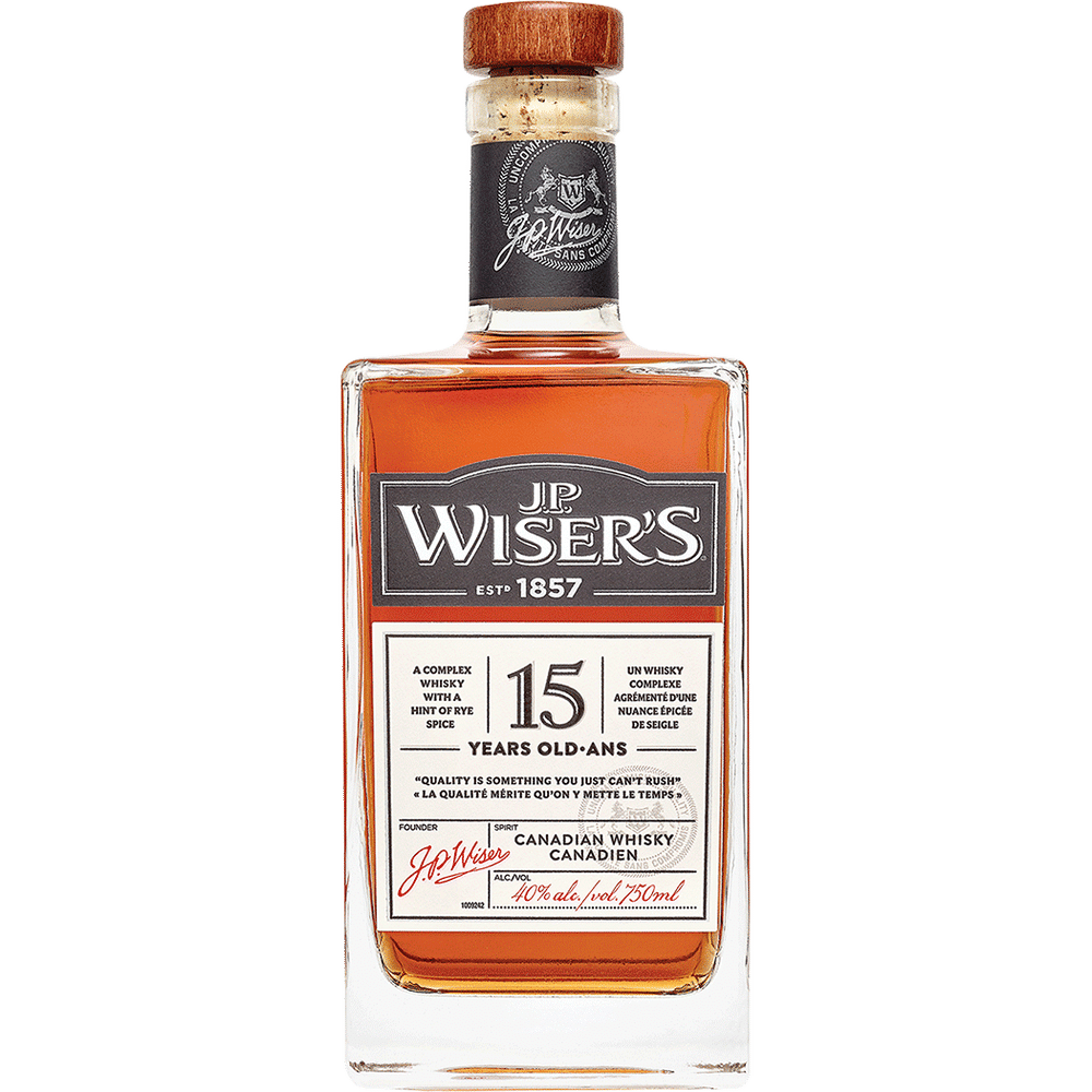 JP Wiser's 15 Yearr Canadian Whisky | Total Wine & More