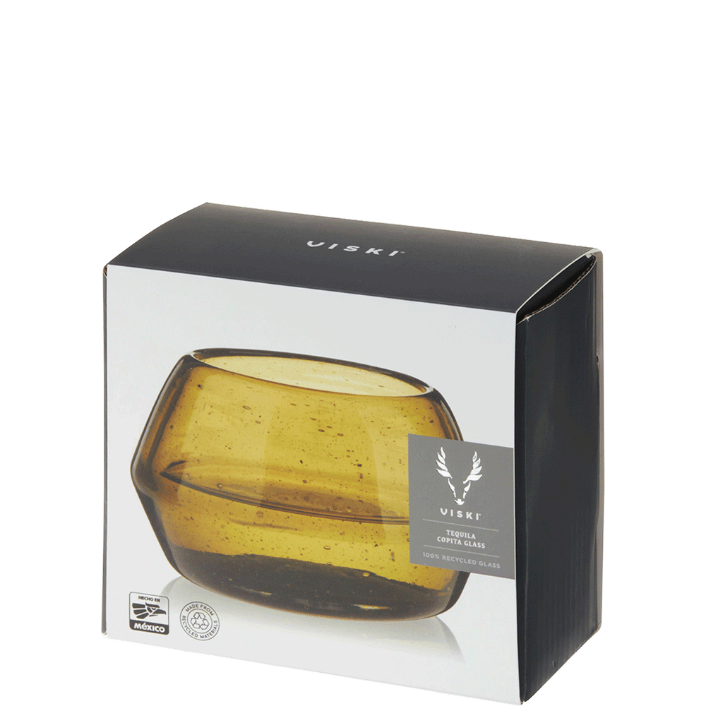 Viski Tequila Copita Glass Green | Total Wine & More