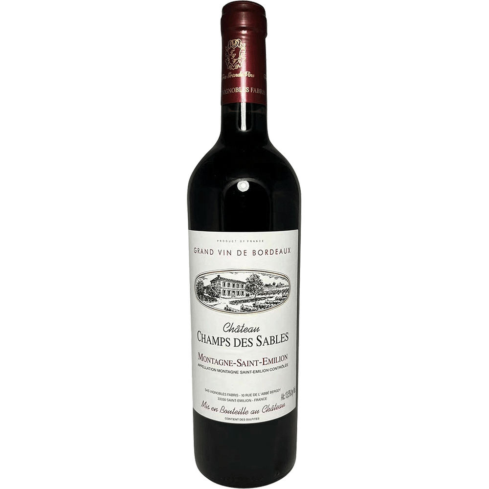 Chateau Champs des Sables Montagne St Emilion Bordeaux | Total Wine & More