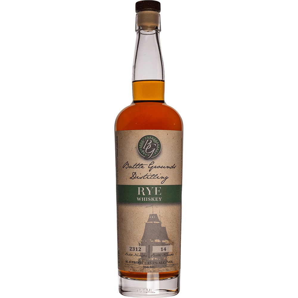 Battle Grounds Distilling Rye Whiskey | Total Wine & More