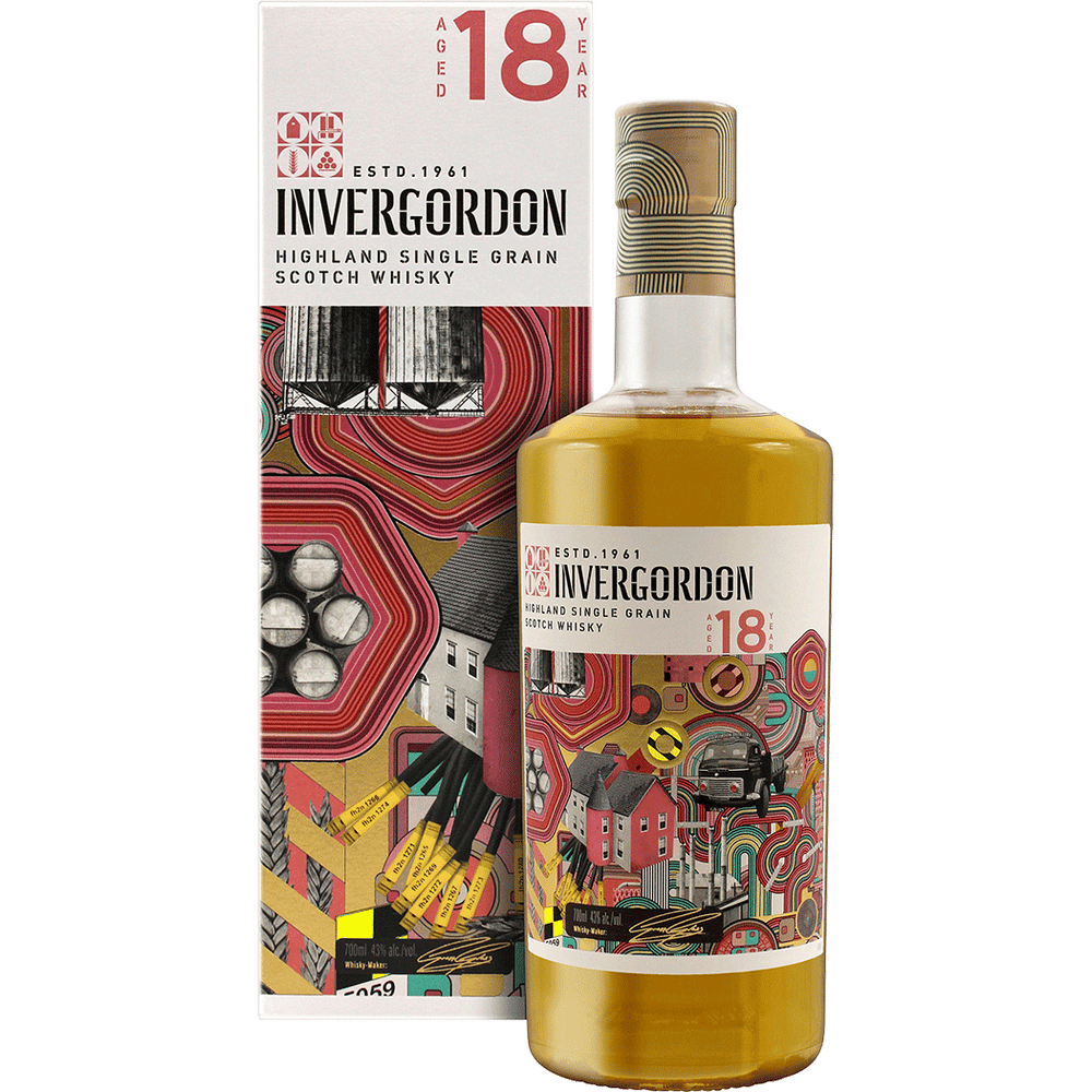 Invergordon 18Yr Single Grain Scotch Whisky | Total Wine & More