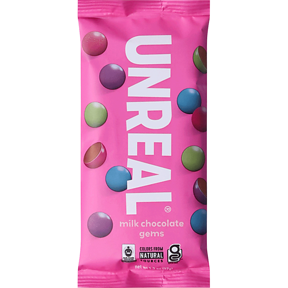 Unreal Choc Gems Milk Chocolate | Total Wine & More