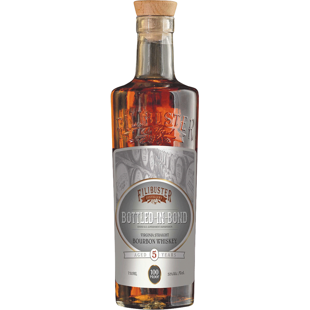 Filibuster 5 Yr Bottle in Bond Straight Bourbon Whiskey | Total Wine & More