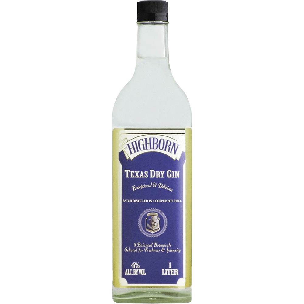 Old Highborn Texas Style Gin | Total Wine & More