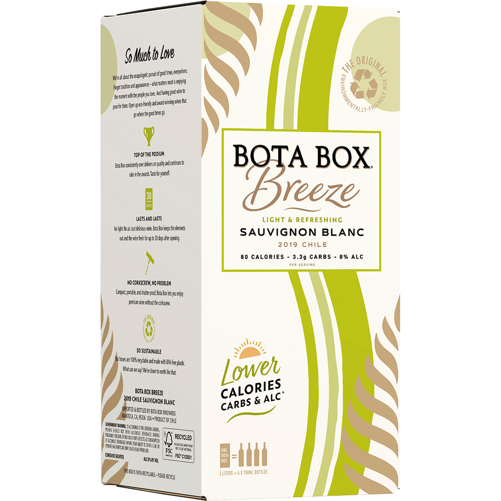 Bota Box Breeze Sauvignon Blanc | Total Wine & More