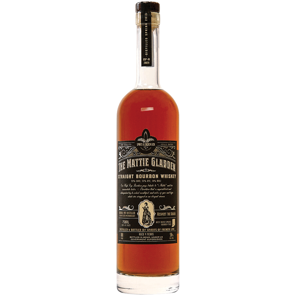 French Lick Mattie Gladden 4 Year Bottled in Bond High Rye | Total Wine ...