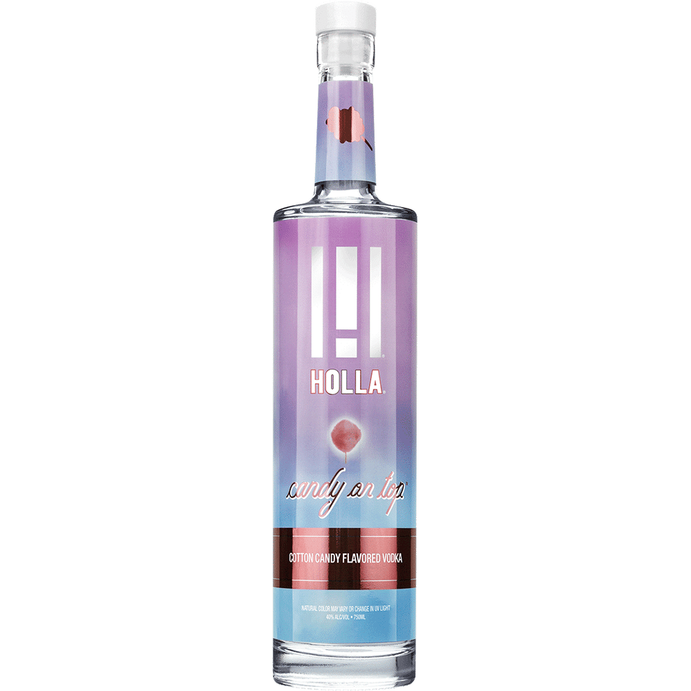 Holla Vodka Candy On Top Cotton Candy | Total Wine & More
