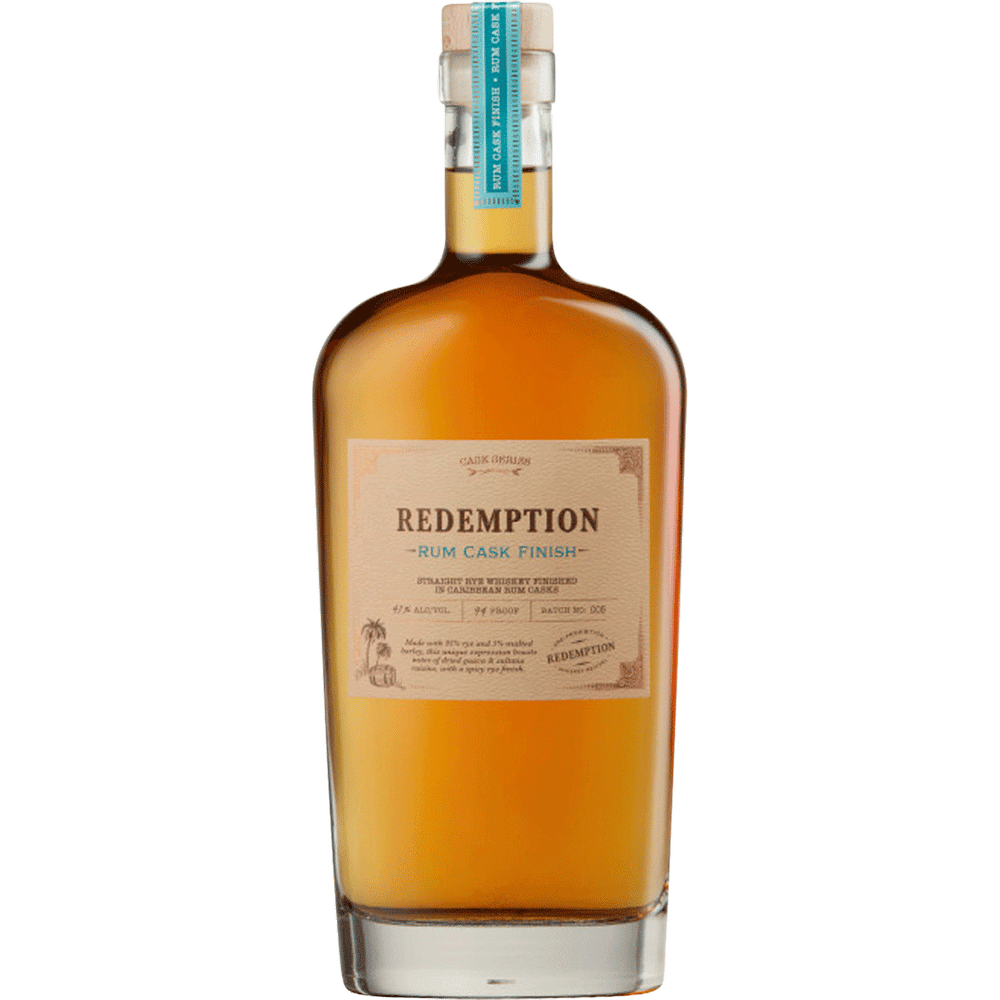 Redemption Rye Rum Cask Finish | Total Wine & More