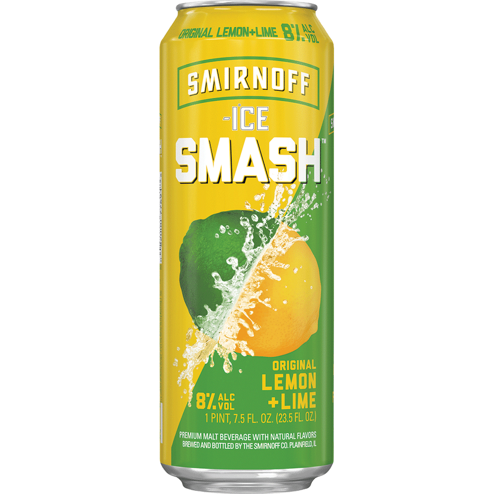Smirnoff SMASH Lemon & Lime | Total Wine & More