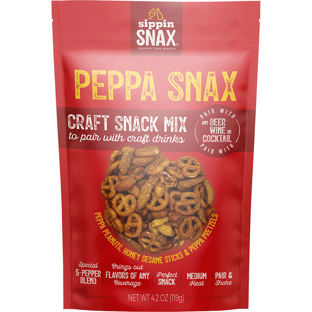 Sippin Snax Peppa Snax Mix | Total Wine & More
