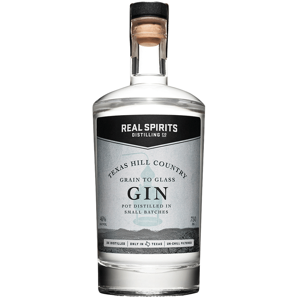 Real Spirits TX Hill Country Grain to Glass Gin | Total Wine & More