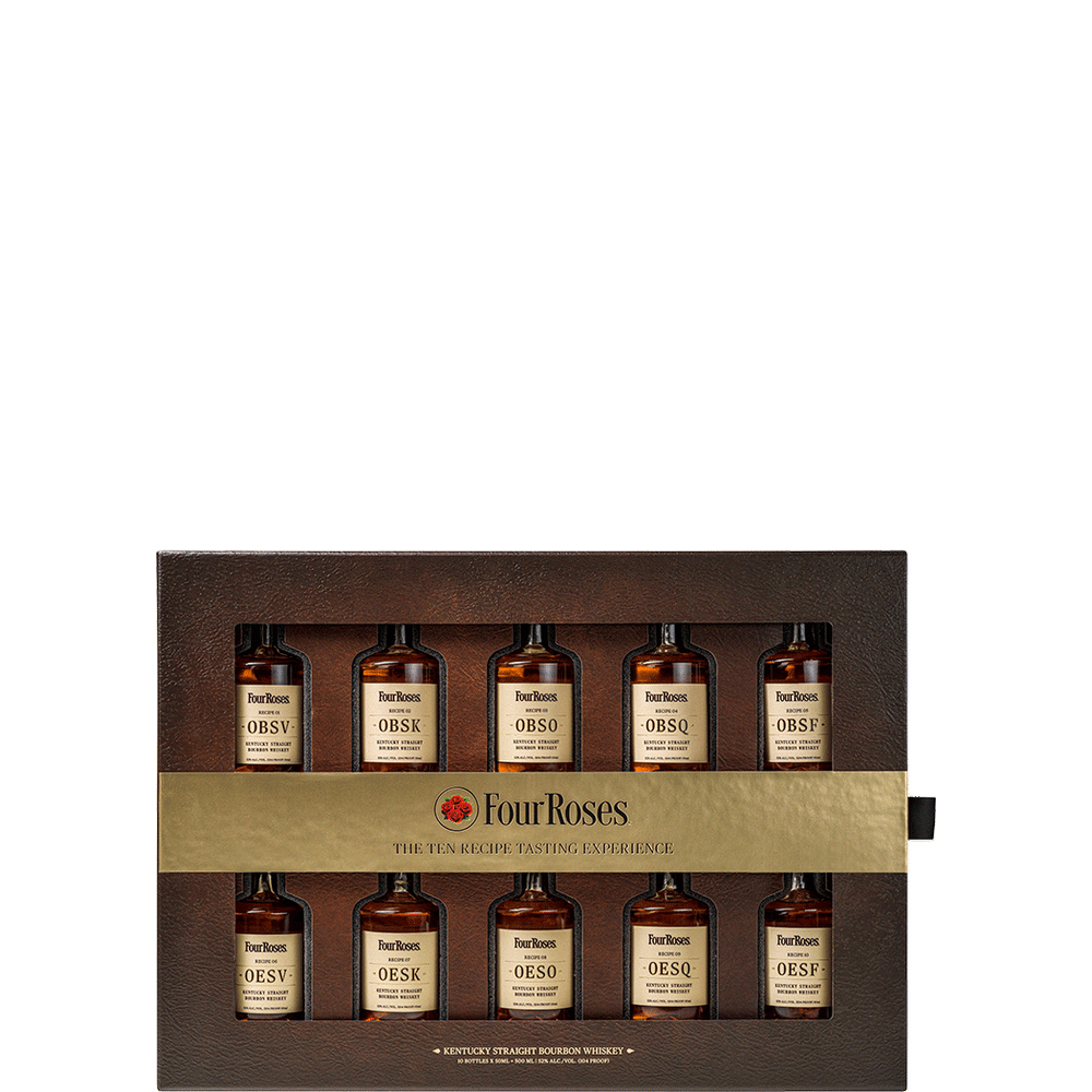 Four Roses Bourbon The Ten Recipe Tasting Experience Gift | Total Wine ...