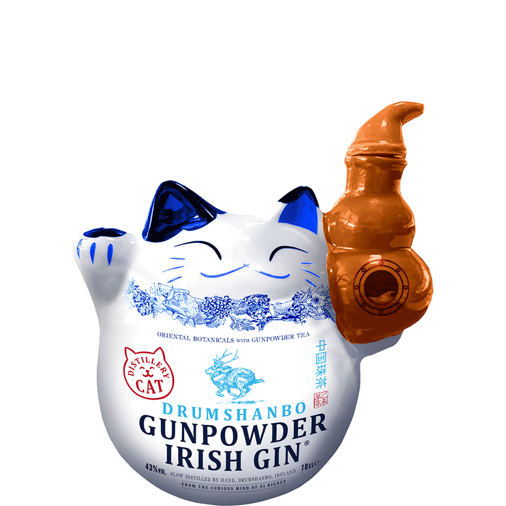 Drumshanbo Gunpowder Ceramic Cat Gin | Total Wine & More