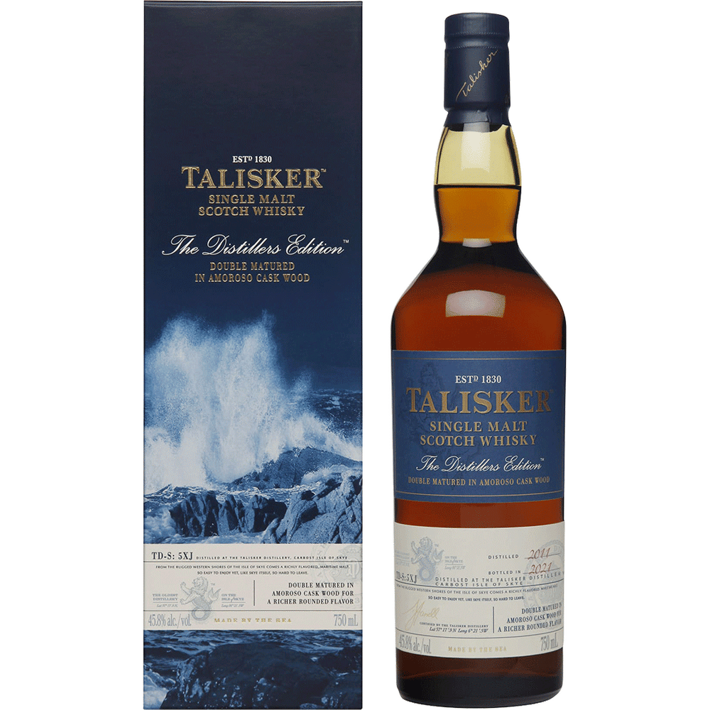 Talisker Distillers Edition 2021 Single Malt Scotch Whisky | Total Wine ...