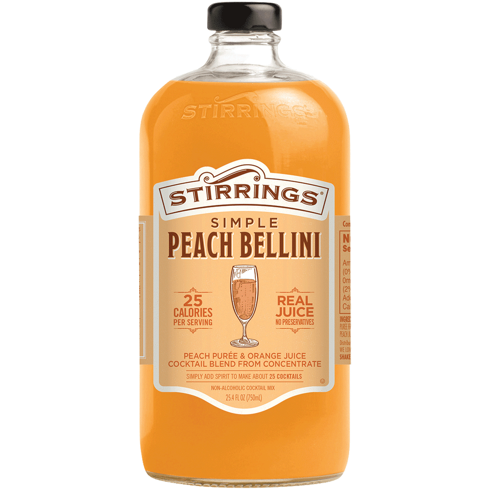 Stirrings Peach Bellini Mixers | Total Wine & More