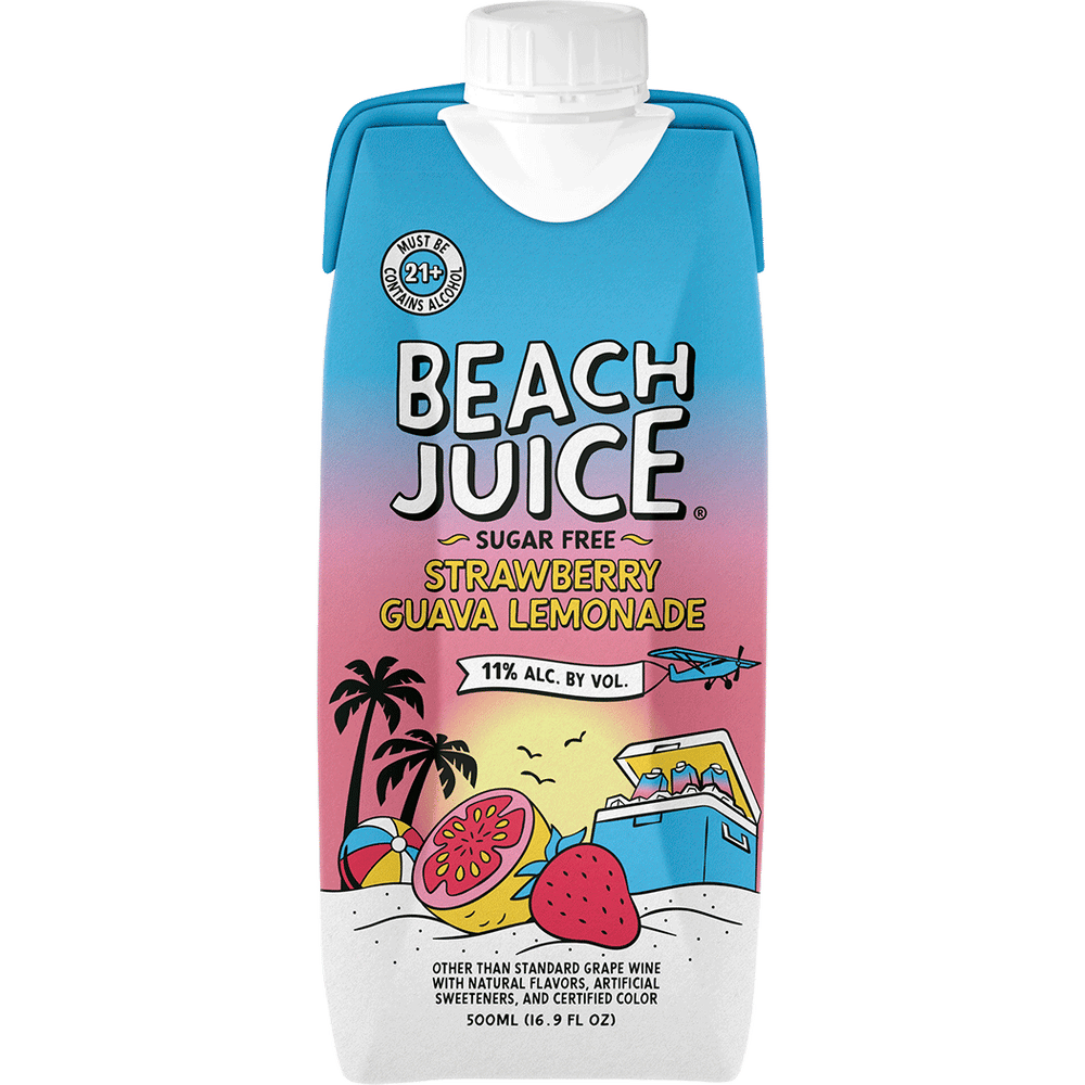Beach Juice Strawberry Guava Lemonade | Total Wine & More