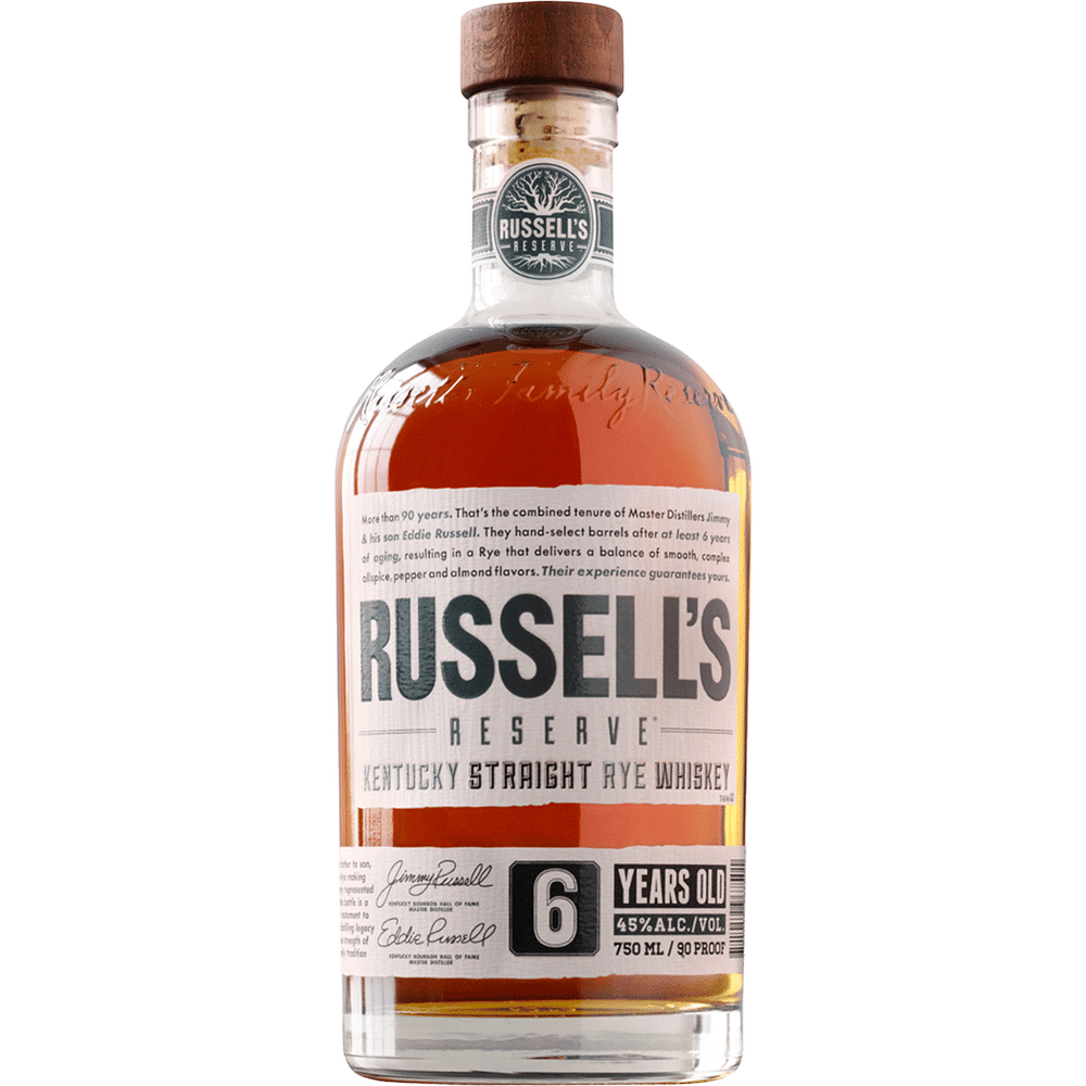 Russell's Reserve 6 Year Rye Bourbon | Total Wine & More
