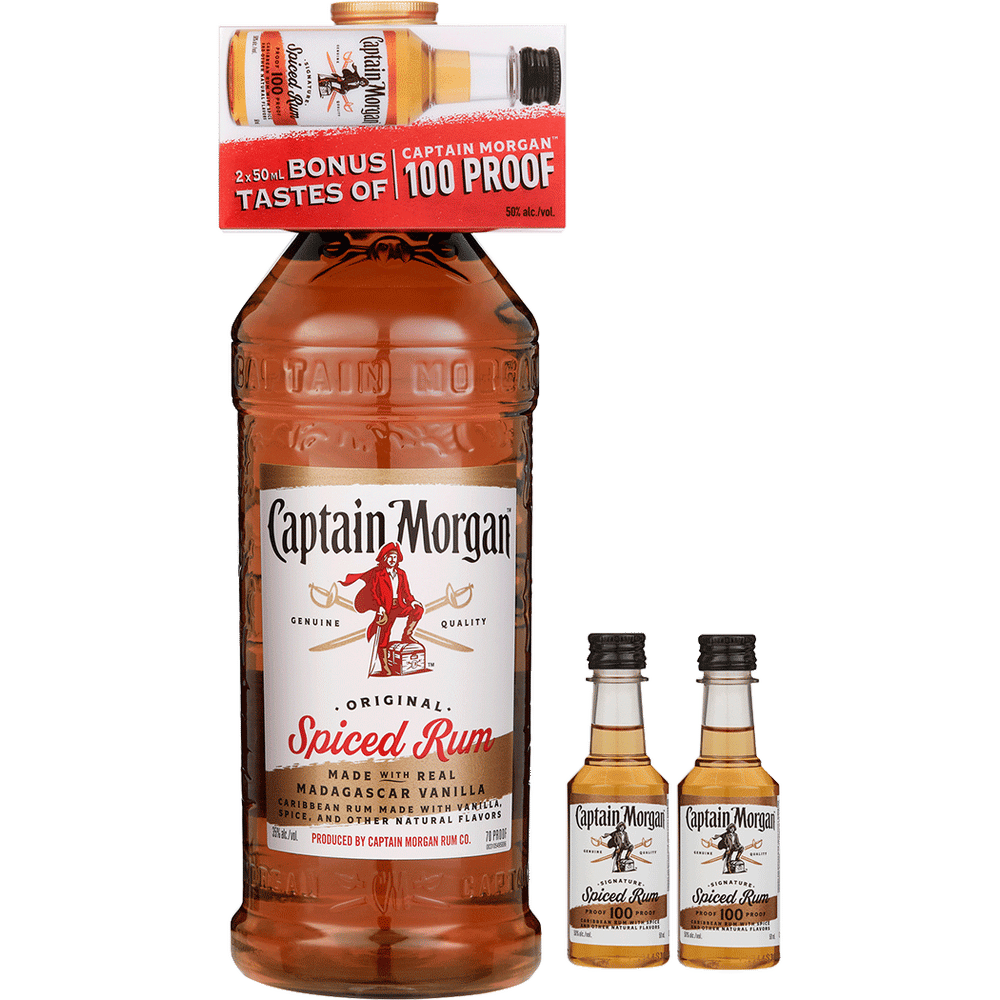 Captain Morgan with Two 50ml Gift | Total Wine & More
