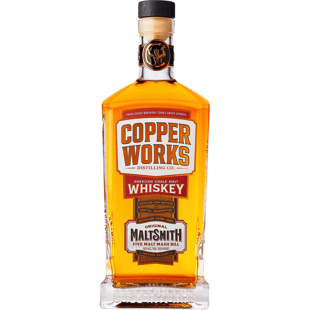 Copperworks Maltsmith Five Malt Mash Bill Single Malt Whiskey | Total ...