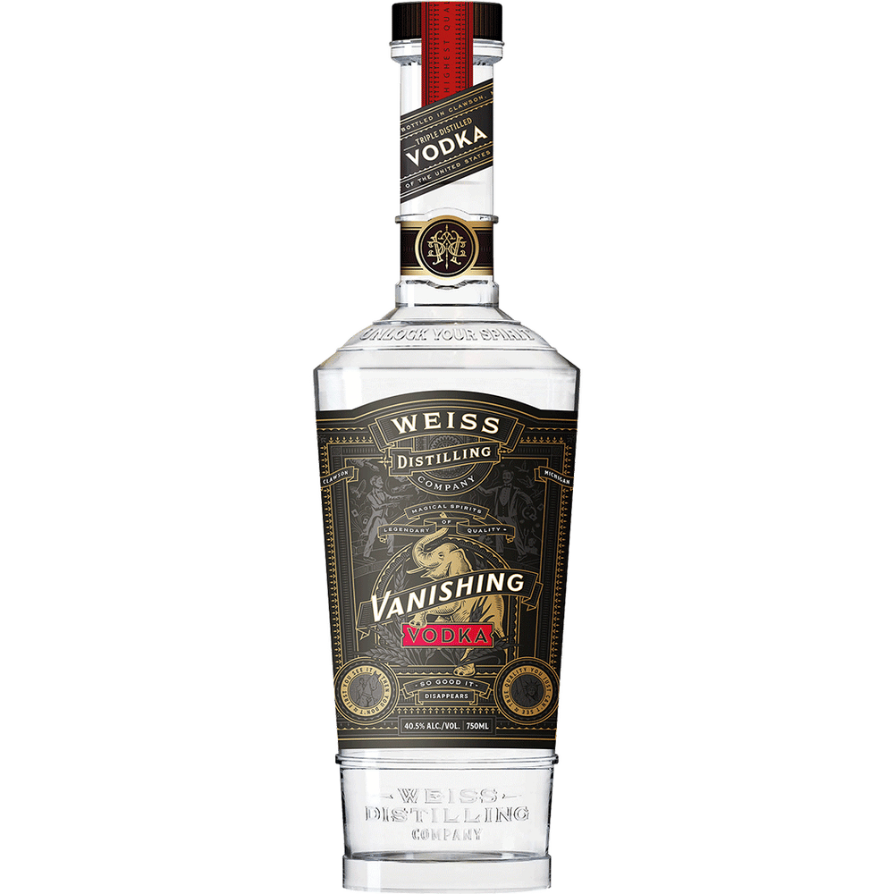 Weiss Vanishing Vodka | Total Wine & More