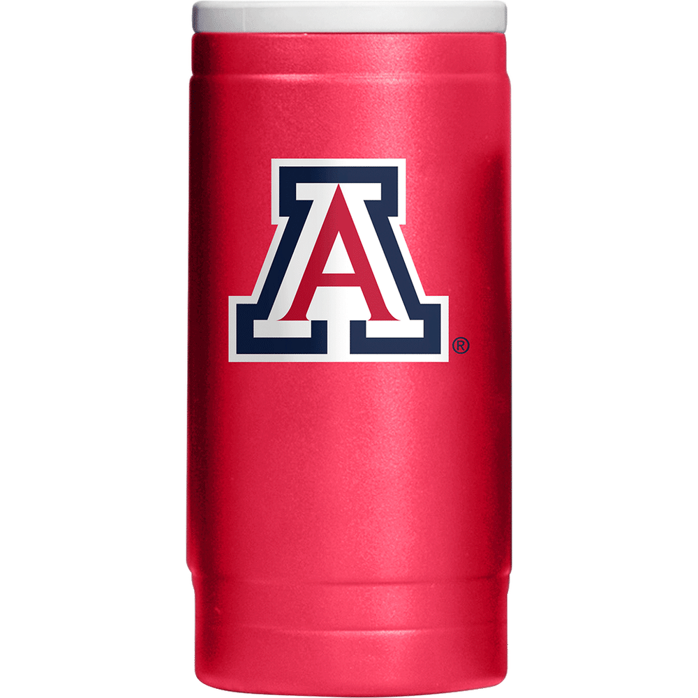 University of Arizona Flipside Powder Coat Slim Can Coolie | Total Wine ...