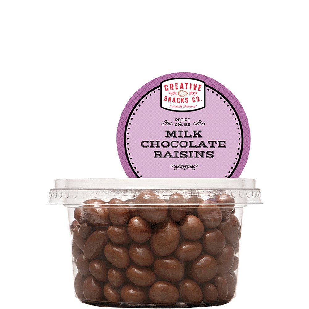 Creative Snacks Milk Chocolate Covered Raisins | Total Wine & More