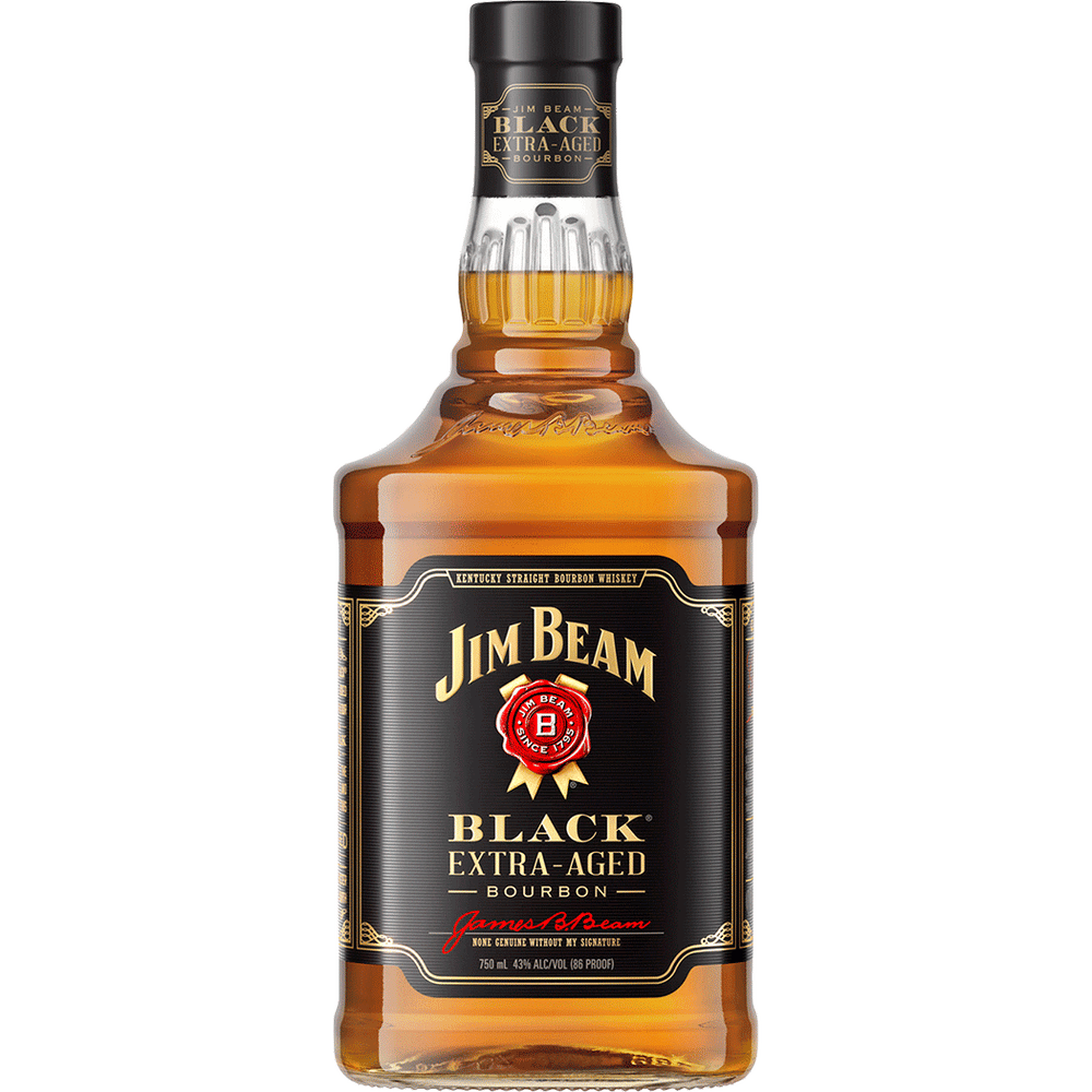 Jim Beam Black Extra Aged Bourbon Whiskey | Total Wine & More