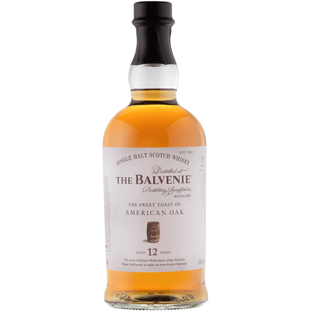 The Balvenie Sweet Toast American Oak 12Year Single Malt Scotch Whisky ...