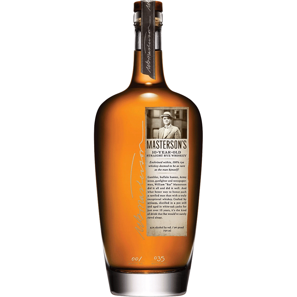 Masterson's Rye Whiskey 10 Year | Total Wine & More