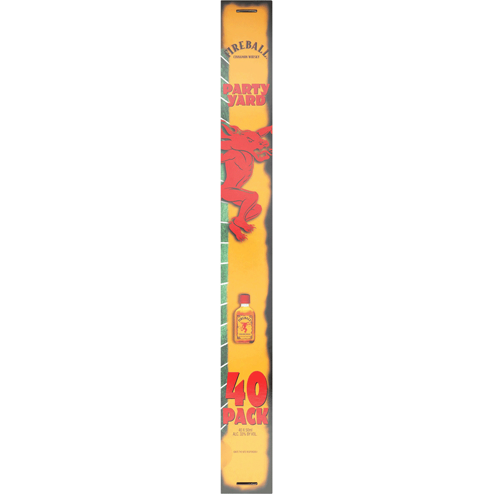 Fireball Party Yard 40 Pack Gift | Total Wine & More