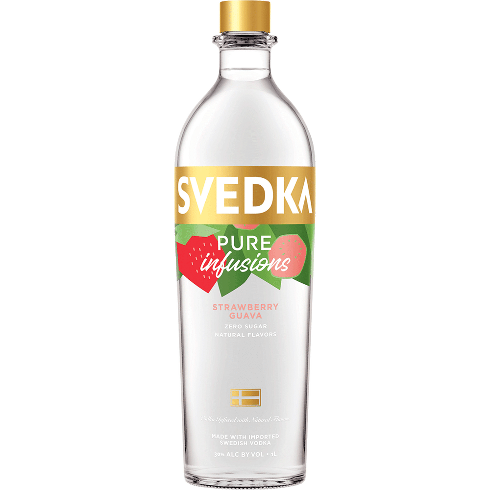 Svedka Pure Infusions Strawberry Guava Vodka | Total Wine & More