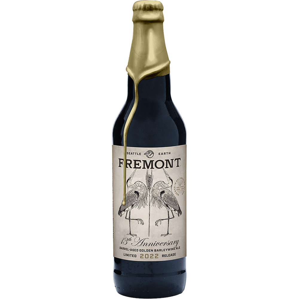 Fremont 13th Anniversary Bourbon Barrel-Aged Golden Barleywine | Total Wine & More