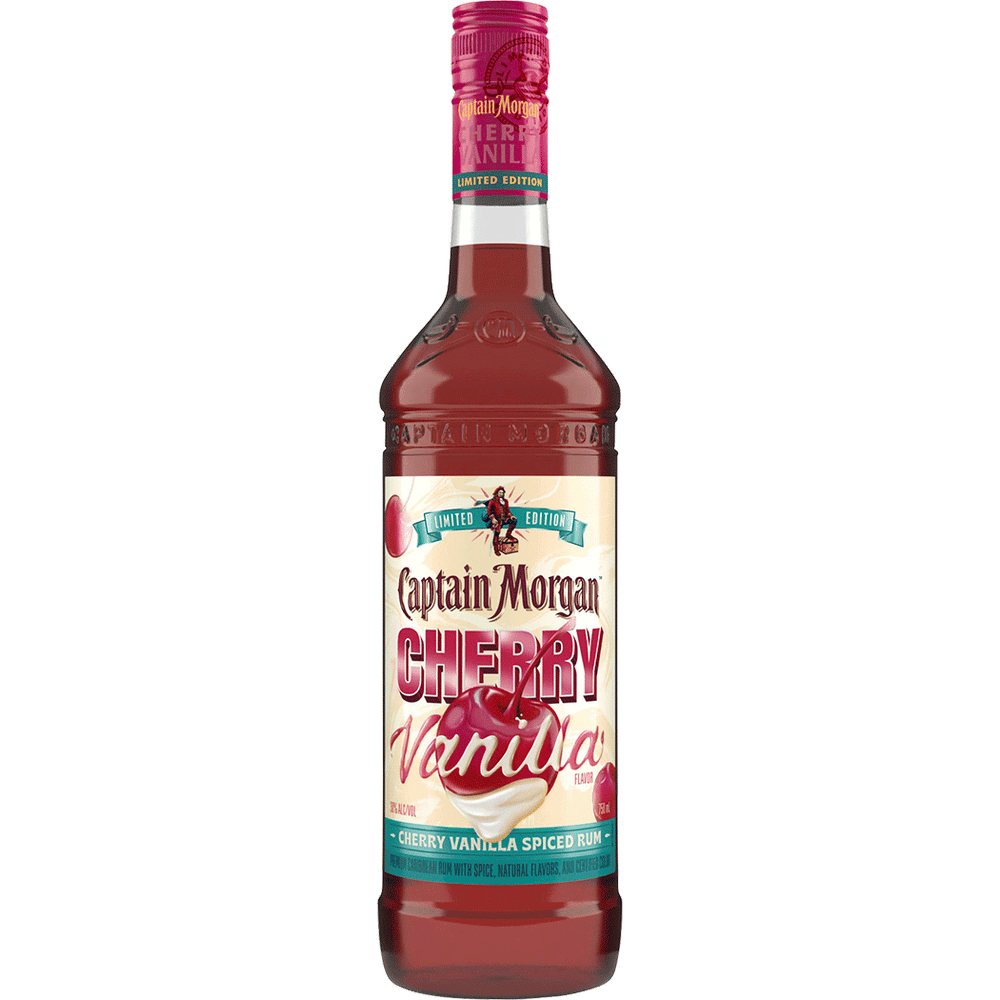 Captain Morgan Cherry Vanilla Rum | Total Wine & More