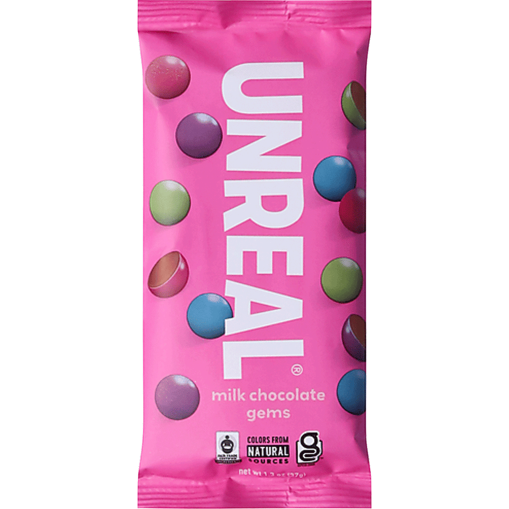 Unreal Choc Gems Milk Chocolate | Total Wine & More