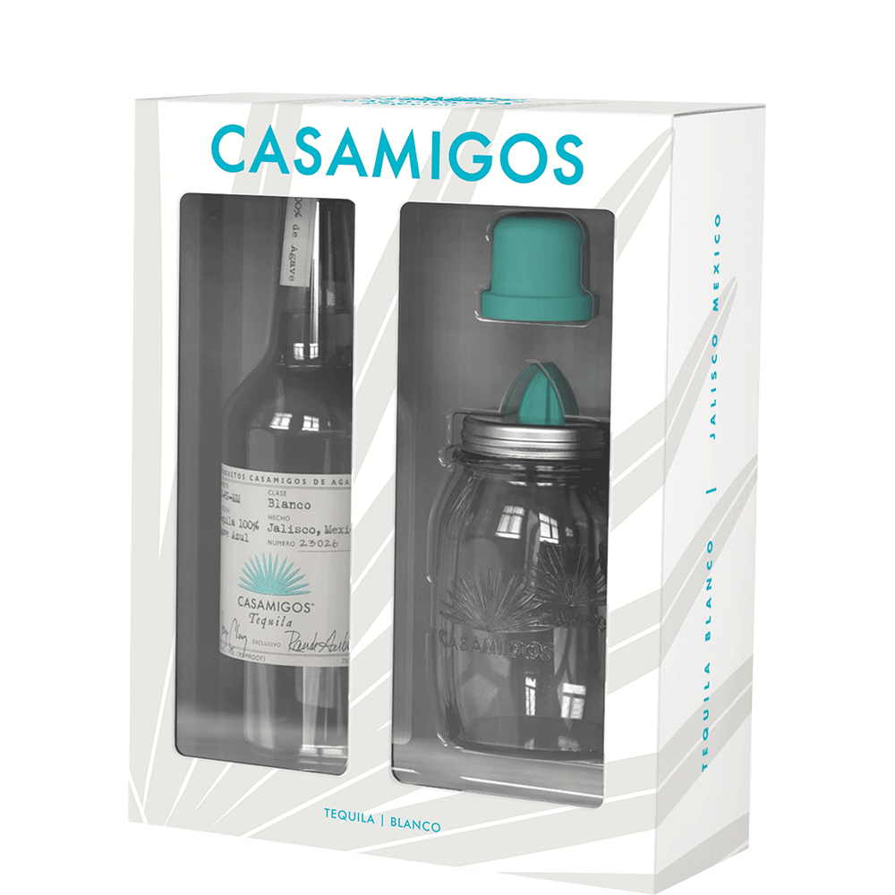 Casamigos Blanco with Mason Jar Juicer | Total Wine & More