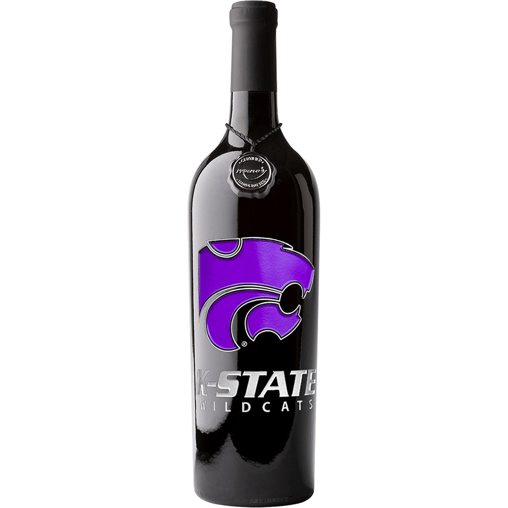 Kansas State University Powercat Etched Wine | Total Wine & More