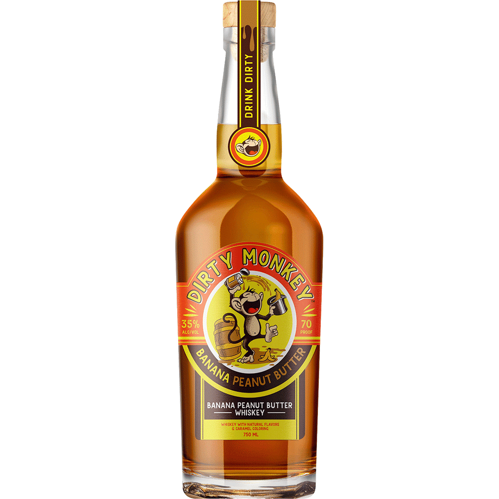 Dirty Monkey Peanut Butter Banana Whiskey | Total Wine & More