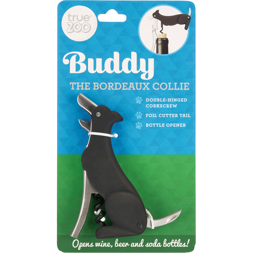 True - Buddy the Bordeaux Collie Corkscrew | Total Wine & More