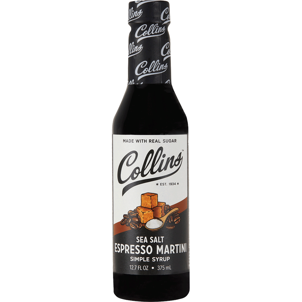 Collins Sea Salt Espresso Martini Syrup | Total Wine & More