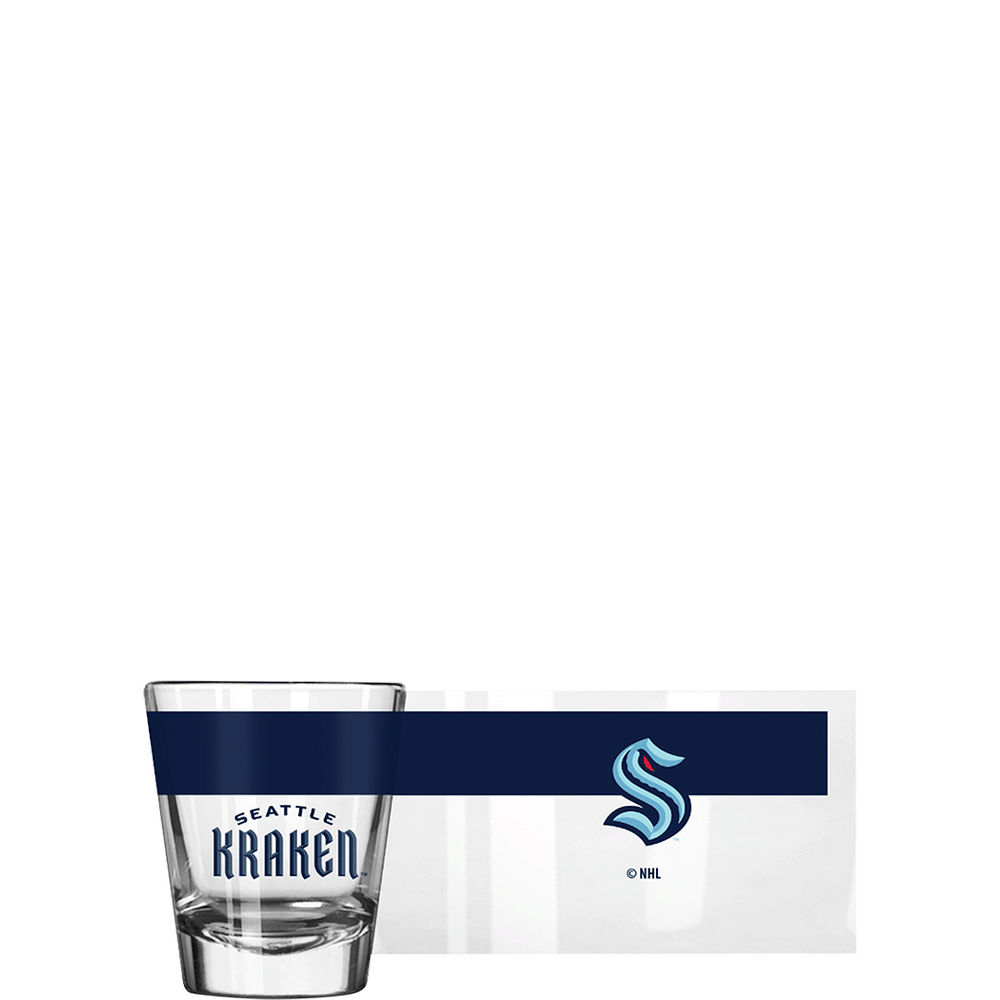 Seattle Kraken 2oz Colorblock Shot Glass | Total Wine & More