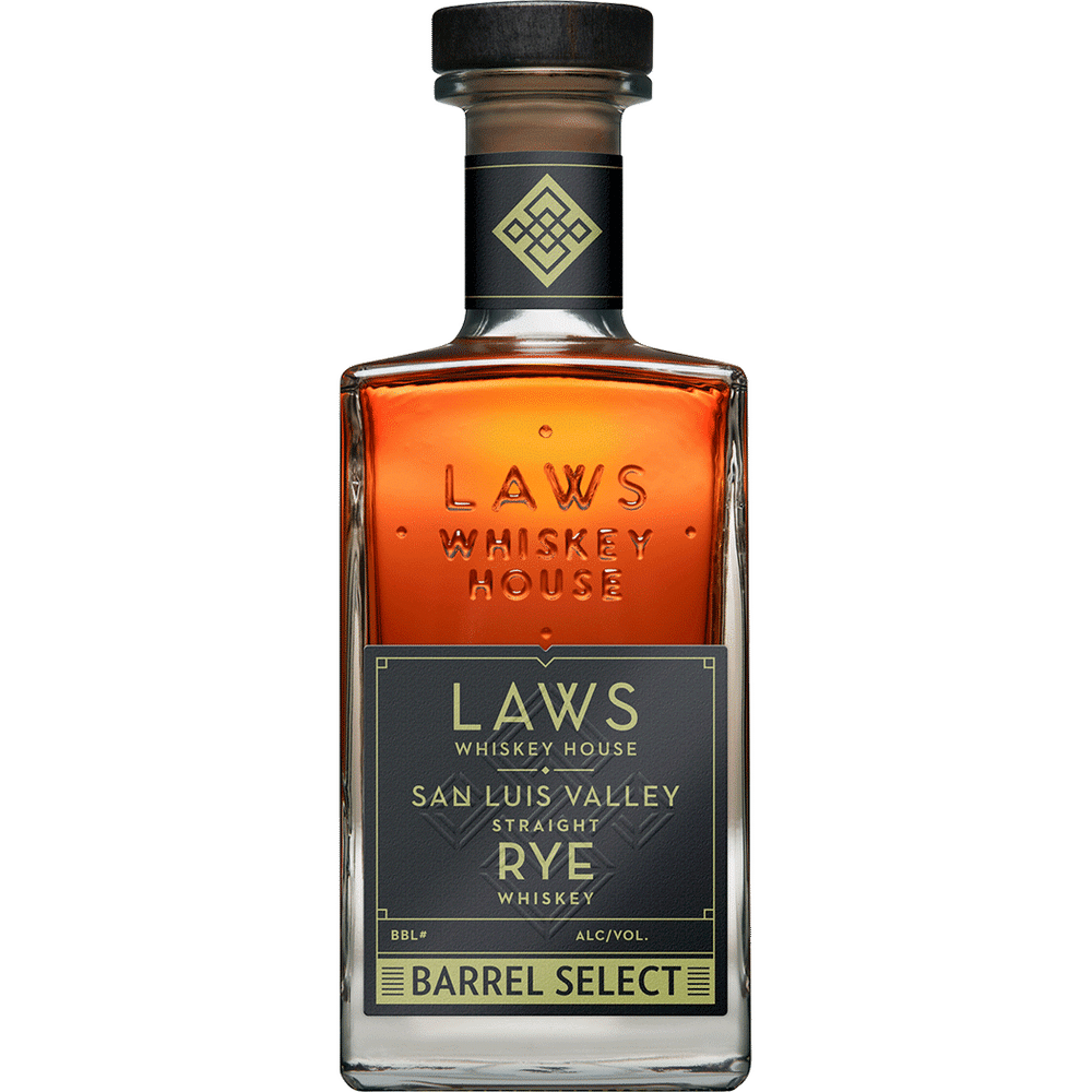 Laws San Luis Valley Straight Rye Whiskey Barrel Select | Total Wine & More