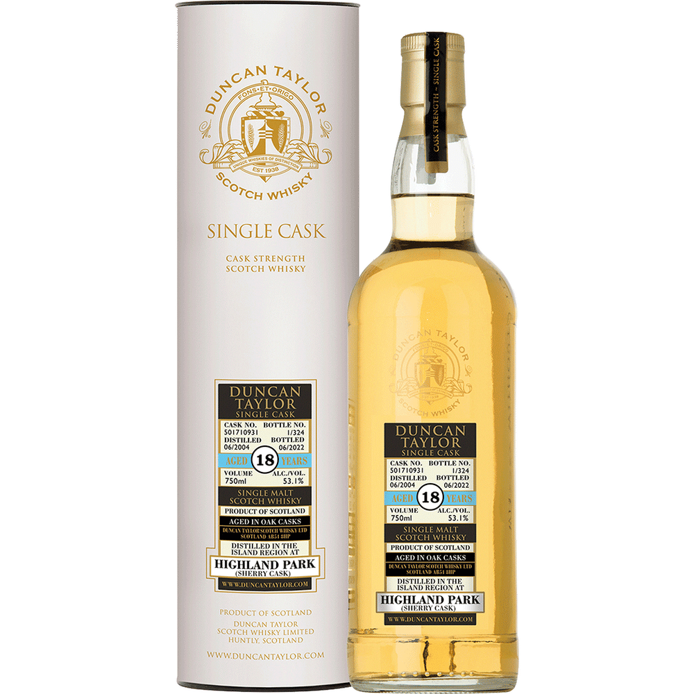 Duncan Taylor 18 Yr Highland Park Sherry 2004 Scotch | Total Wine & More