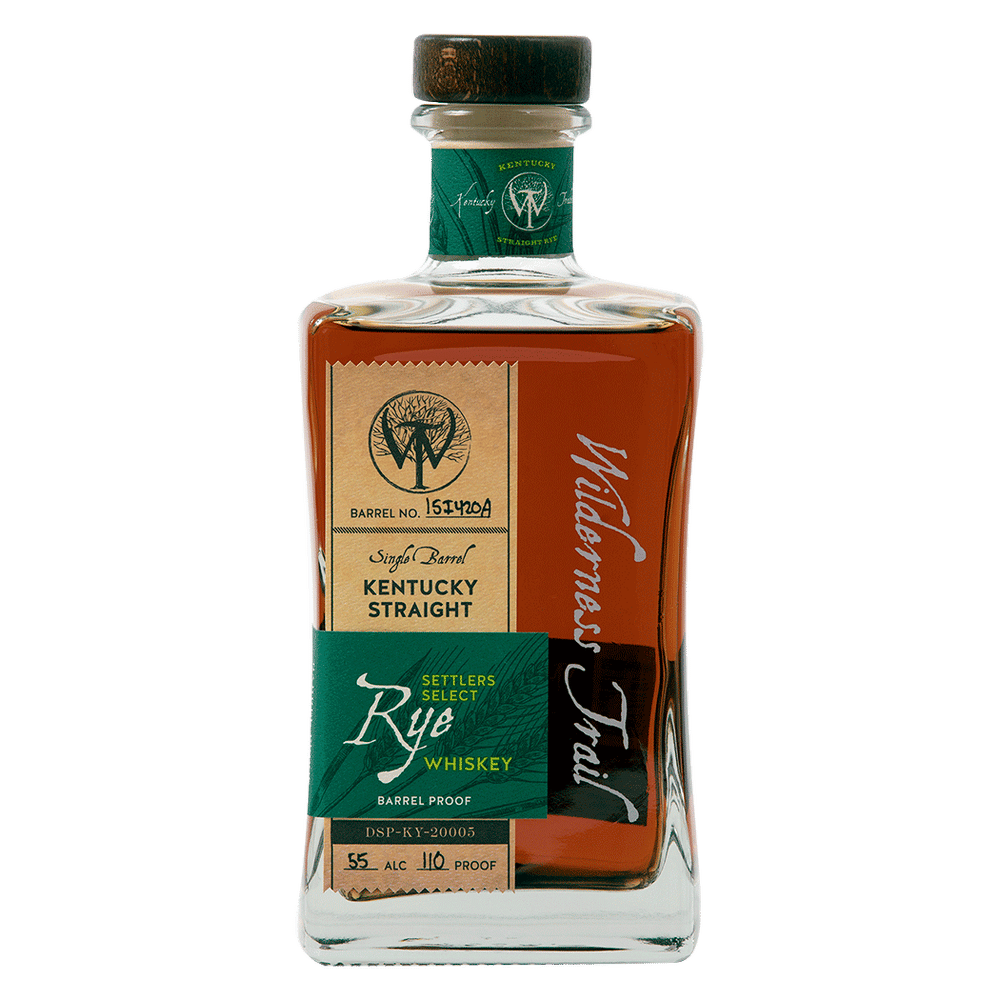Wilderness Trail Green Label Single Barrel Rye Whiskey Barrel Proof ...