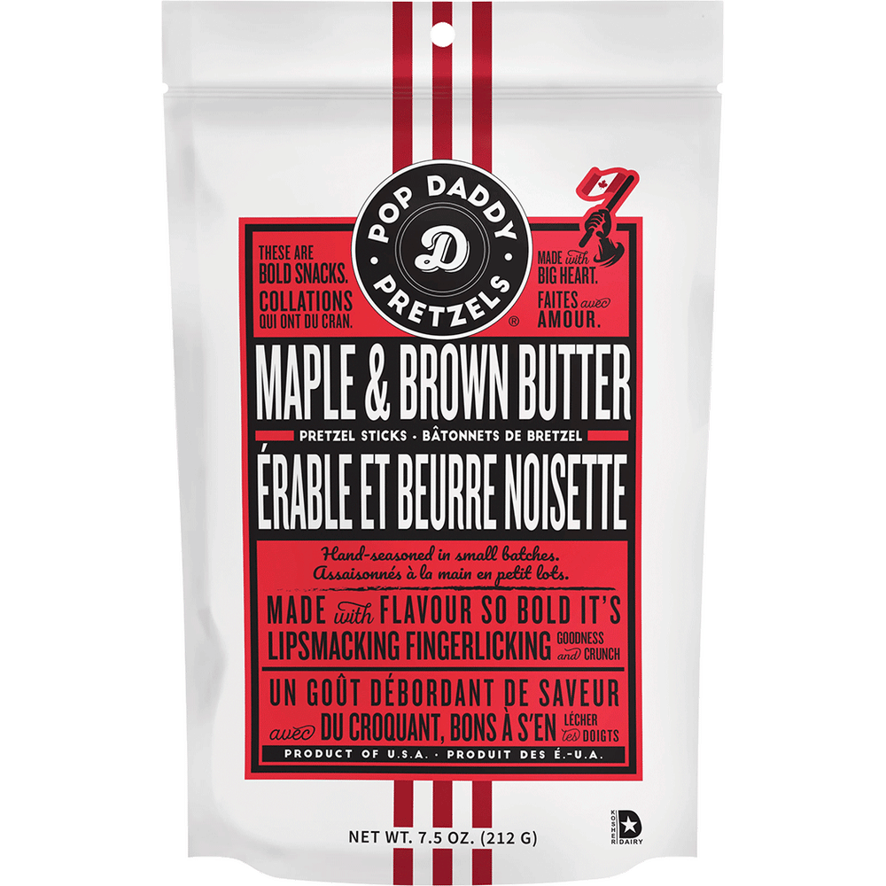 Pop Daddy Maple & Brown Butter Pretzels | Total Wine & More